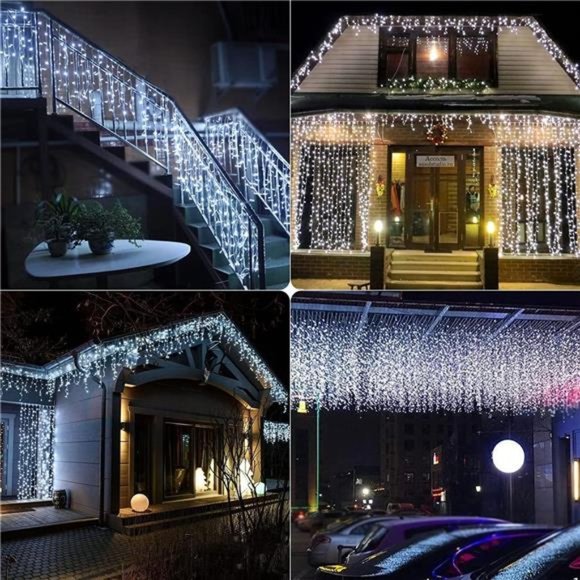 Holiday | 40 Led Christmas Lights Outdoor 33ft 80 Drops Christmas ...